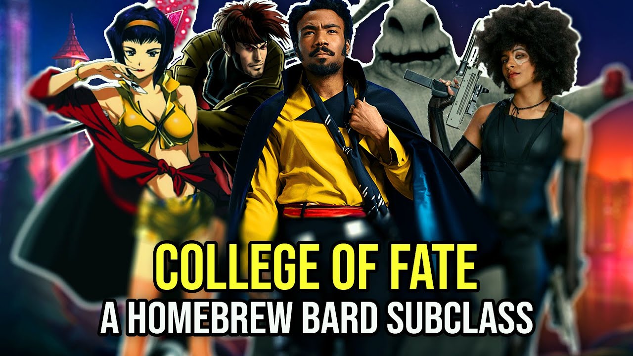 This Bard Subclass Will Help YOU GET LUCKY - A Homebrew Bard Subclass ...