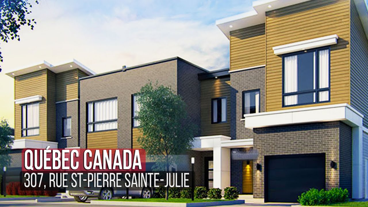 Modern Townhouse in a dream neighborhood surrounded by nature | Sainte ...