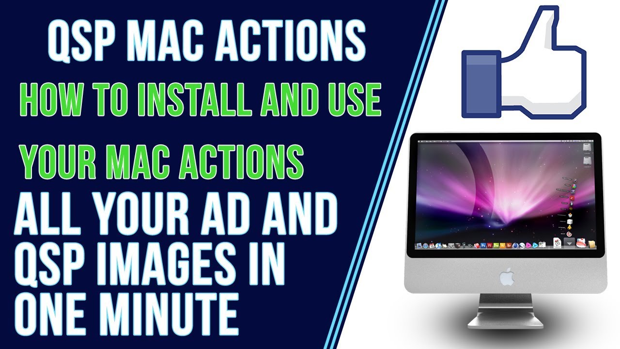 How To Install And Use Your QSP Actions On Mac - YouTube