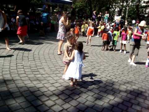 Carmen and Stoney dancing in Madison Park - YouTube