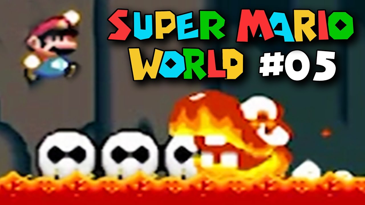 The Lava Monsters Of Vanilla Dome -- Super Mario World (Let's Play #5 ...