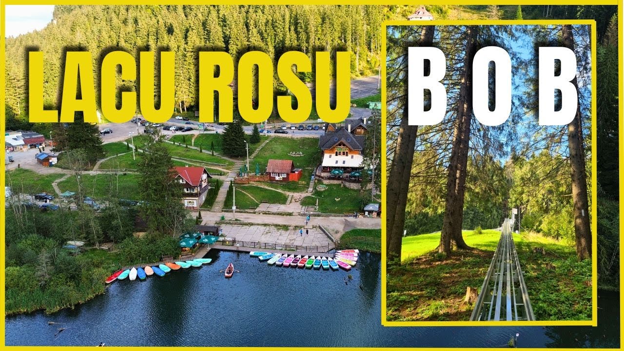 👉PISTA de BOB de la Lacu Rosu #viziteazaromania #travelvlog # ...