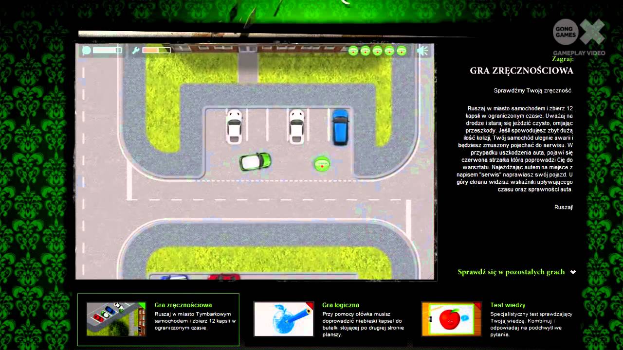 Operacja: Kapsel. Gra zręcznościowa. Gameplay. - YouTube