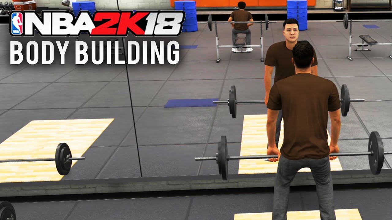 NBA 2K18 - GETTING RIPPED! (All Body Building Workouts in Gatorade ...