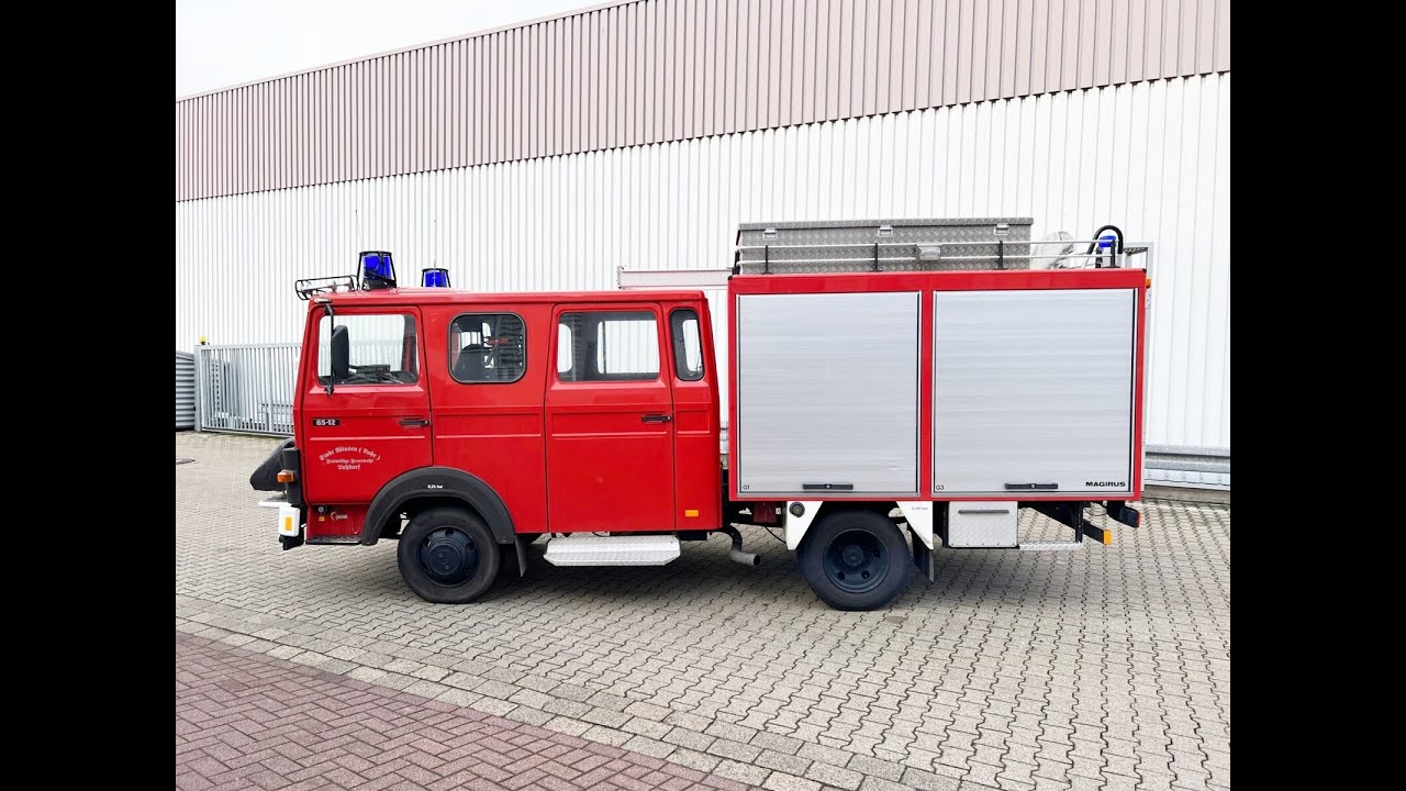 IVECO-MAGIRUS - 65-12 A 4x2 Doka, LF 8 - YouTube