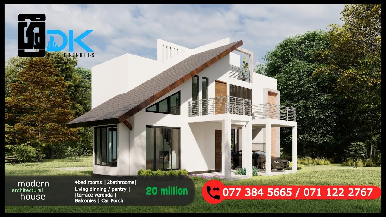 20 million modern house design - YouTube