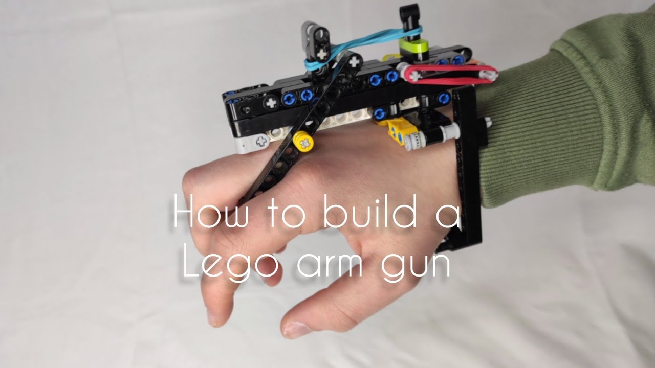 How to build a lego arm gun - YouTube