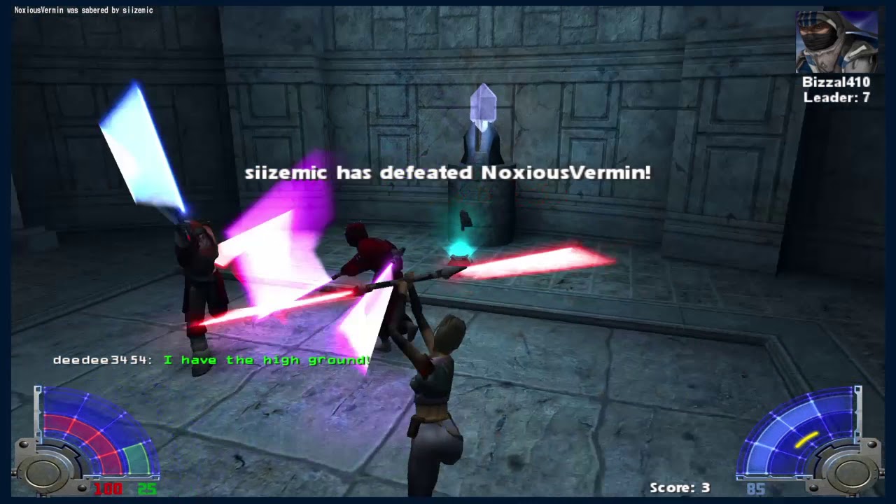 lightsaber climbs to greater clashing around - YouTube