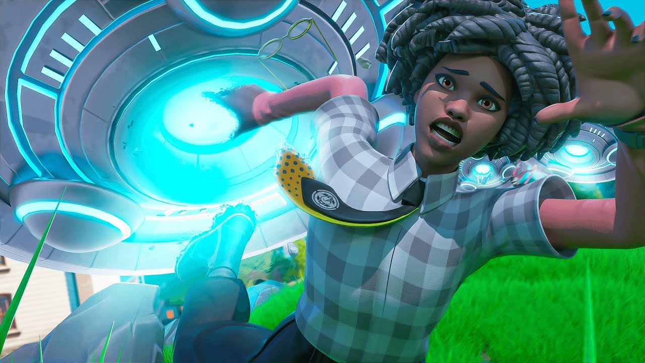 Fortnite Roleplay THE ALIEN ABDUCTION... 👽 (HELP ME!) EP 1 (A Fortnite ...