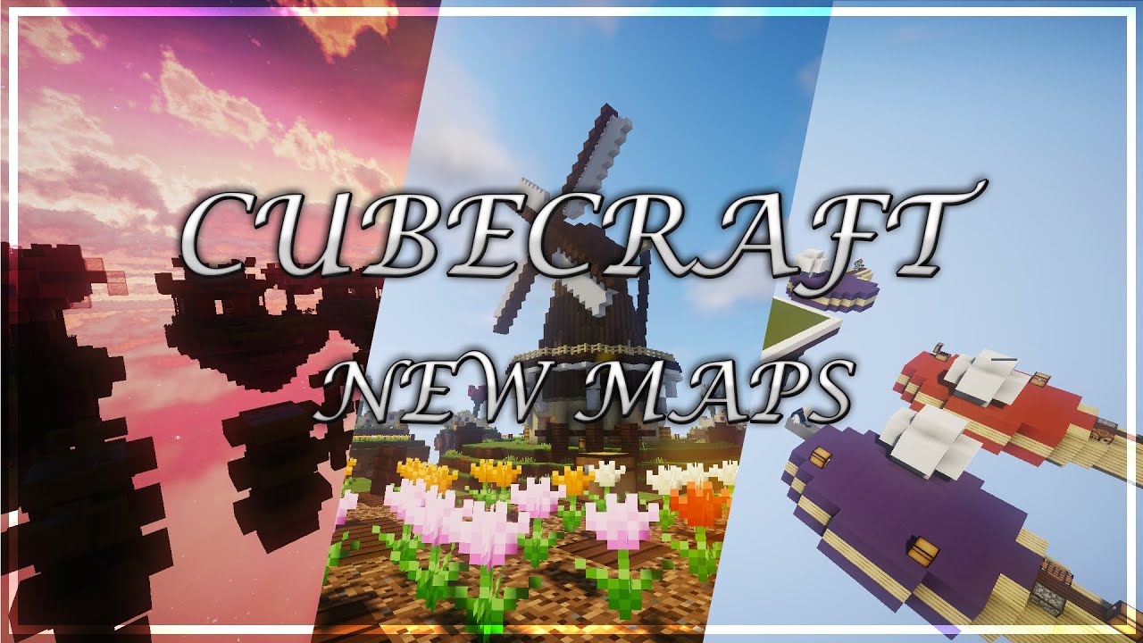 NEW CUBECRAFT MAPS - By Ilusiiones - YouTube