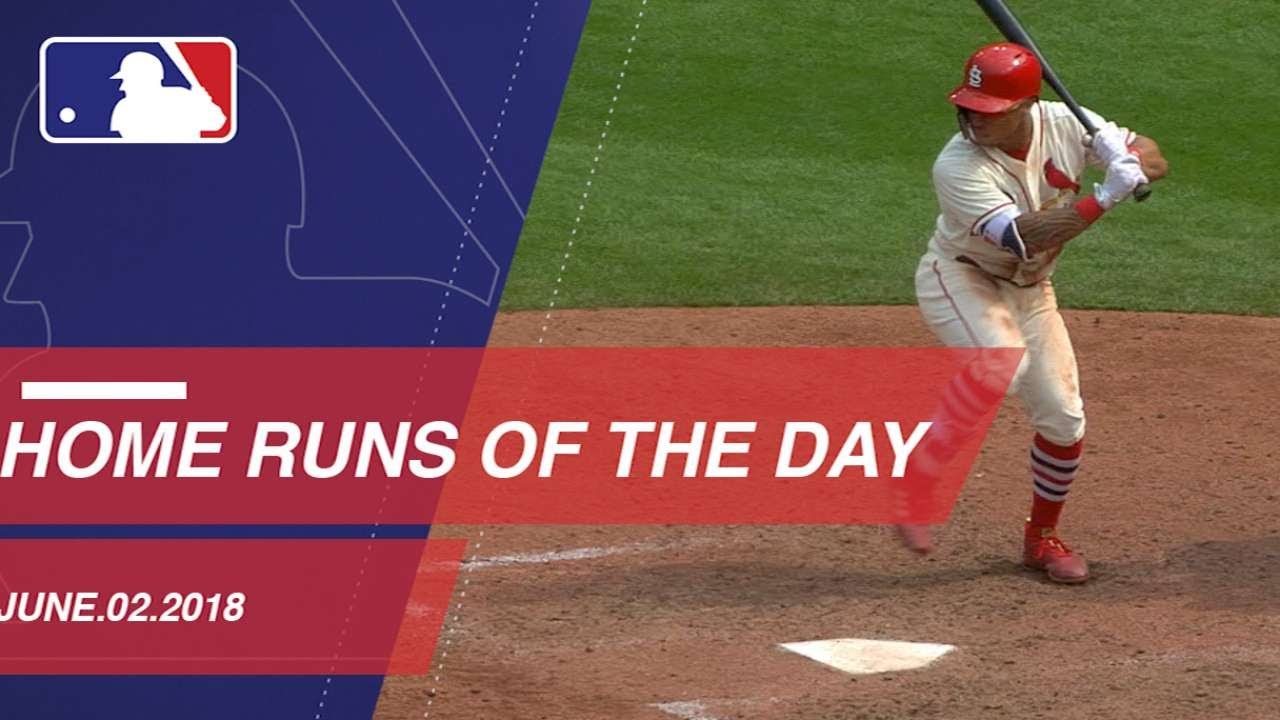 Home Runs of the Day: 6/2/18 - YouTube