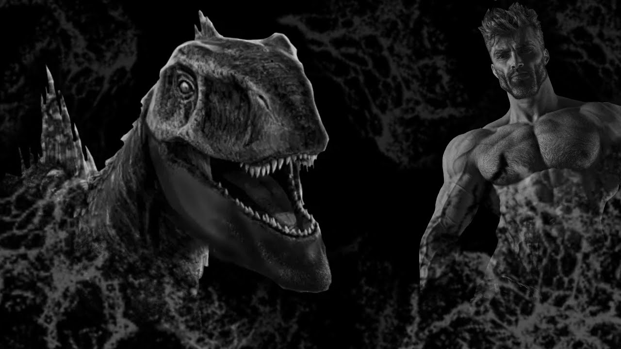 GIGAnyxCHAD - Jurassic World Alive Gigachad Meme - YouTube
