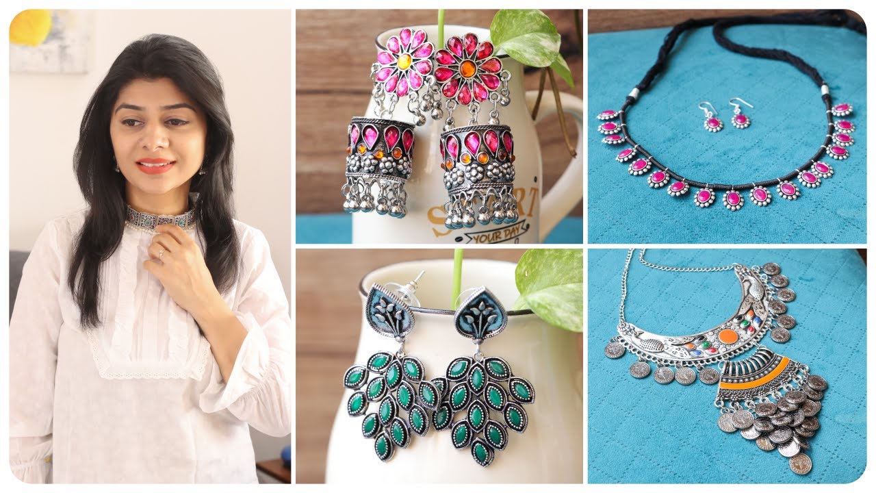 Trendy Oxide Jewellery Starting Rs. 175 | Colorful Oxide Jewellery from ...