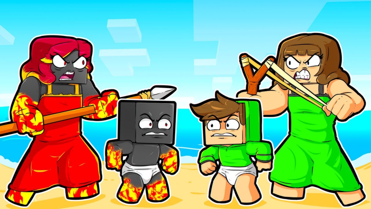 Minha Mãe VS Mãe do Meu Amigo no Minecraft! - YouTube