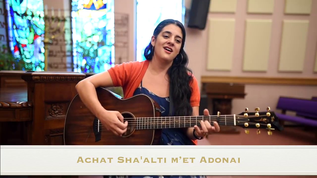 Achat Sha'alti by TDHS Artist-In-Residence Chava Mirel - YouTube