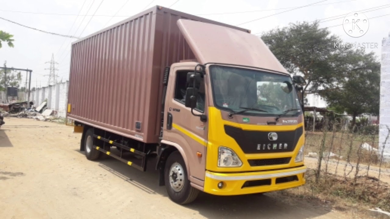 EICHER 17 FEET STEEL CONTAINER YouTube