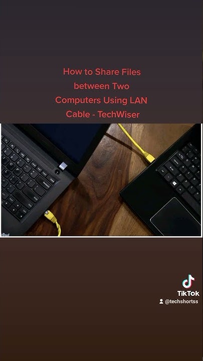 How to Share Files between Two Computers Using LANCable - TechWiser - YouTube