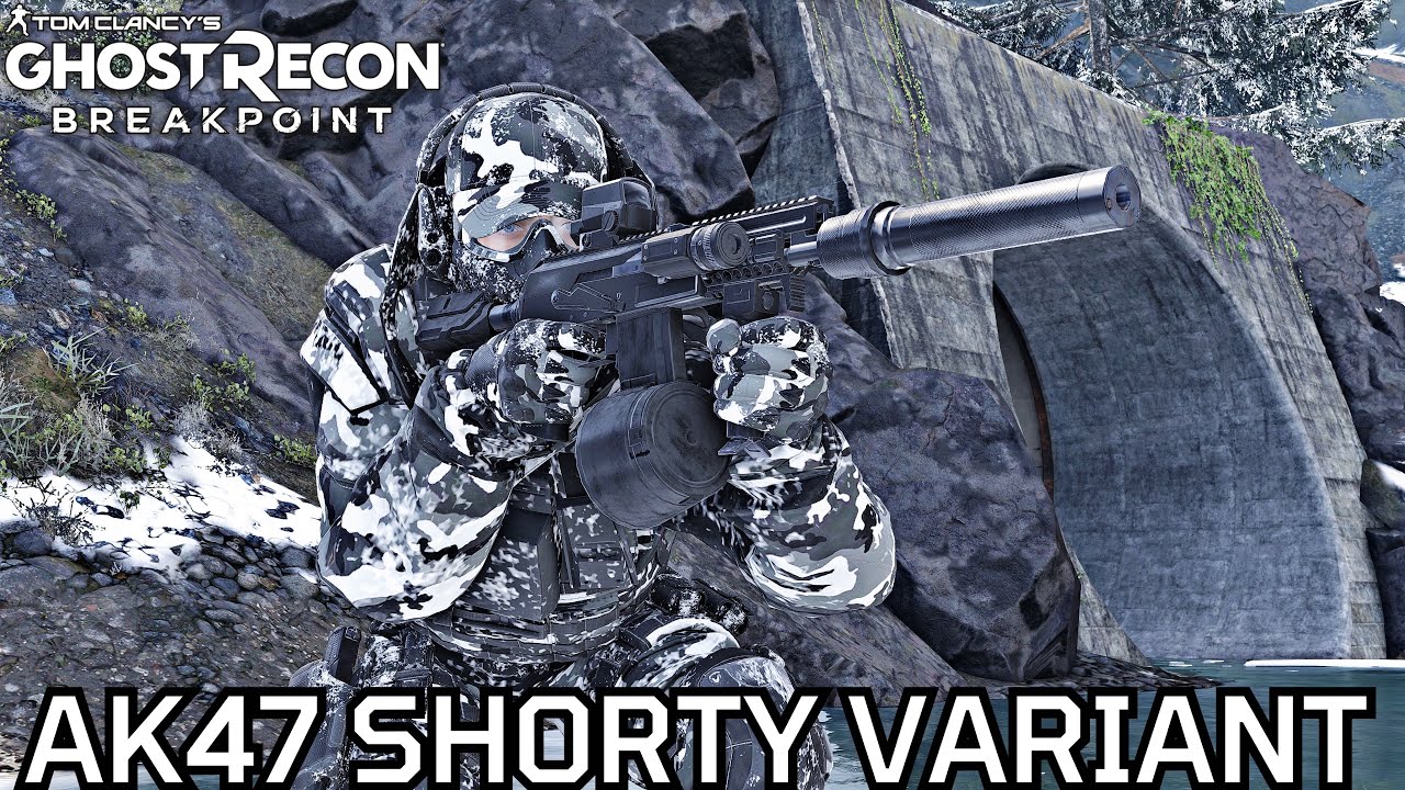 GHOST RECON BREAKPOINT - AK47 SHORTY VARIANT GAMEPLAY - YouTube