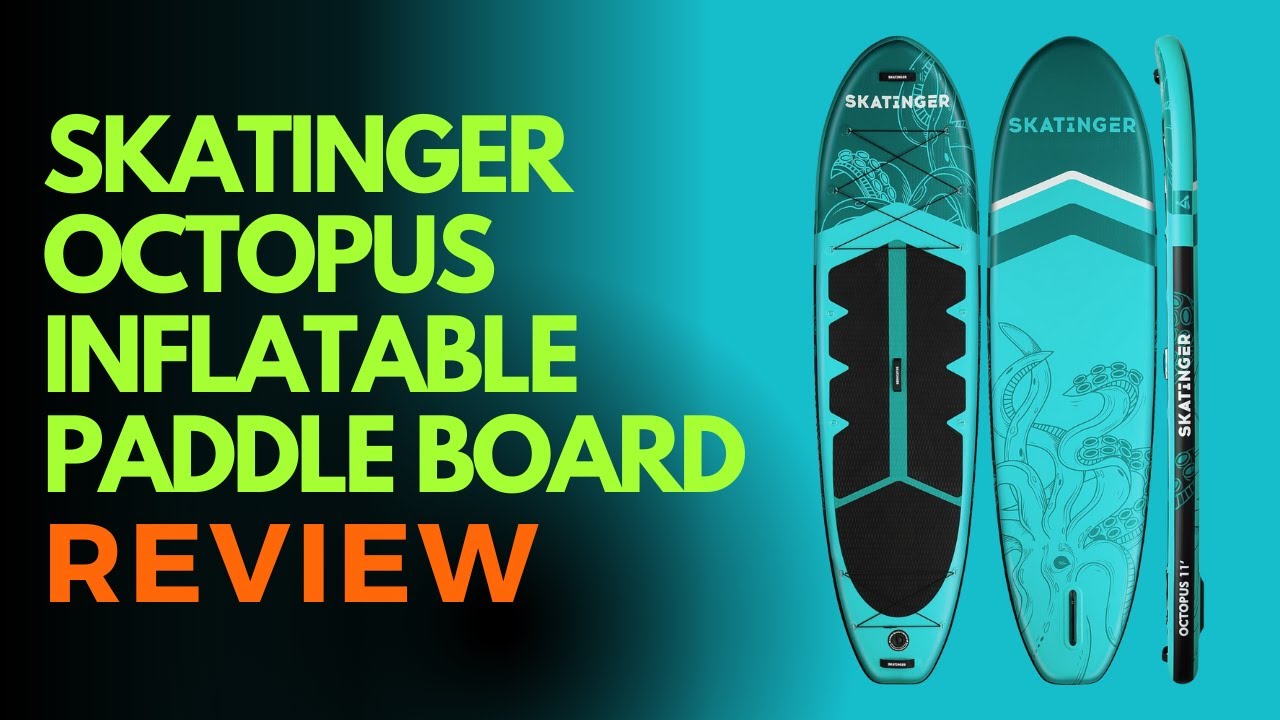 Skatinger Octopus Inflatable Paddle Board Review - YouTube