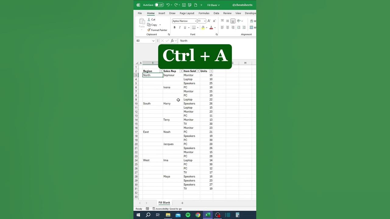 Fill Blanks In Excel YouTube fill-blanks-in-excel-youtube