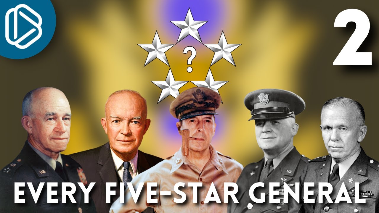 Every Five Star General In American History Part 2 YouTube every-five-star-general-in-american-history-part-2-youtube