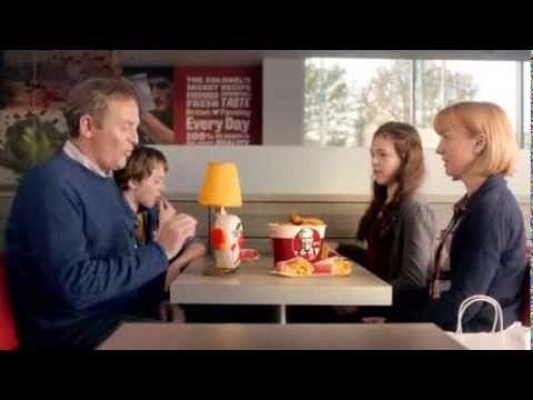 TV Spot - KFC - Bargain Bucket - The Clown Lamp - YouTube