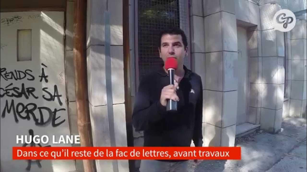 CityPost en visite à la fac de lettres d'Aix-en-Provence - YouTube