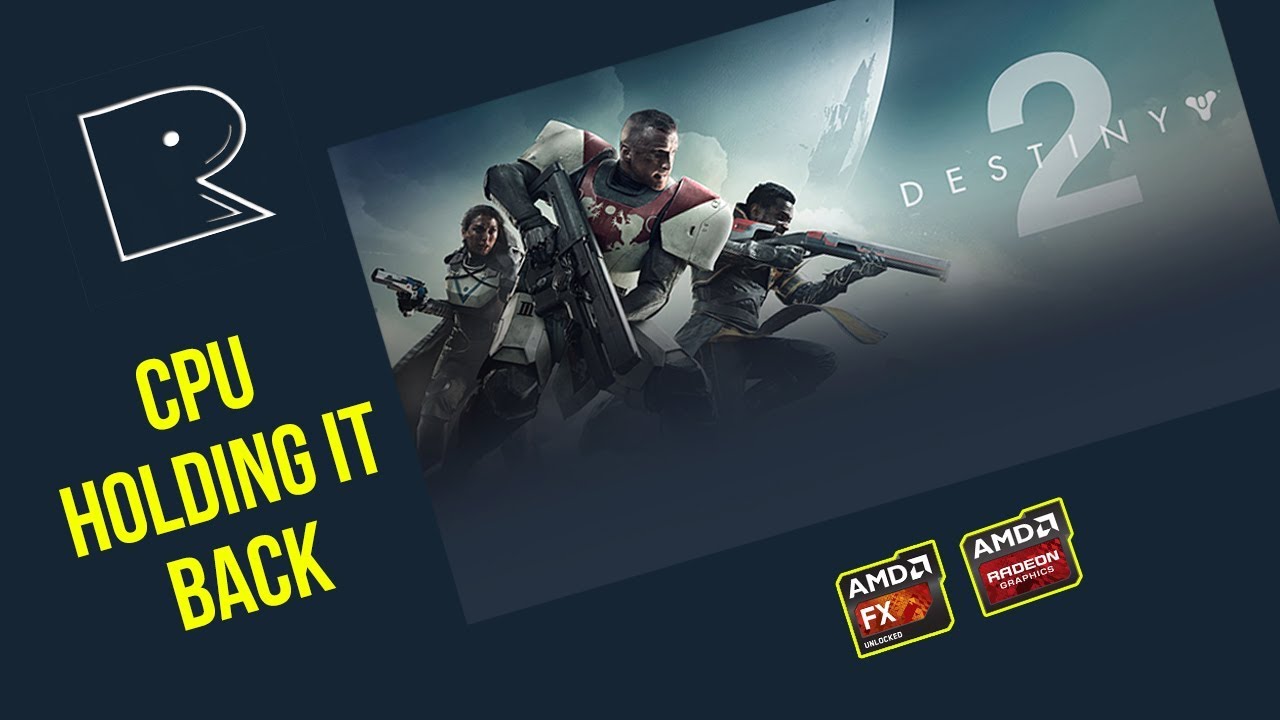 Destiny 2 : FPS Test R9 280X FX 8350 - YouTube