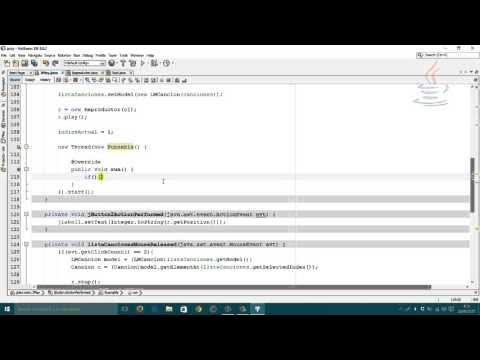 4.- Reproductor de música en Java - YouTube