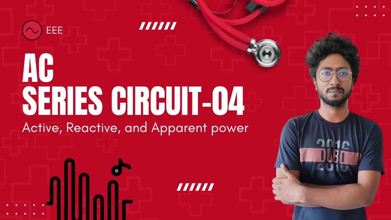 AC Series Circuit-04 || Active Power || Reactive Power || Apparent ...