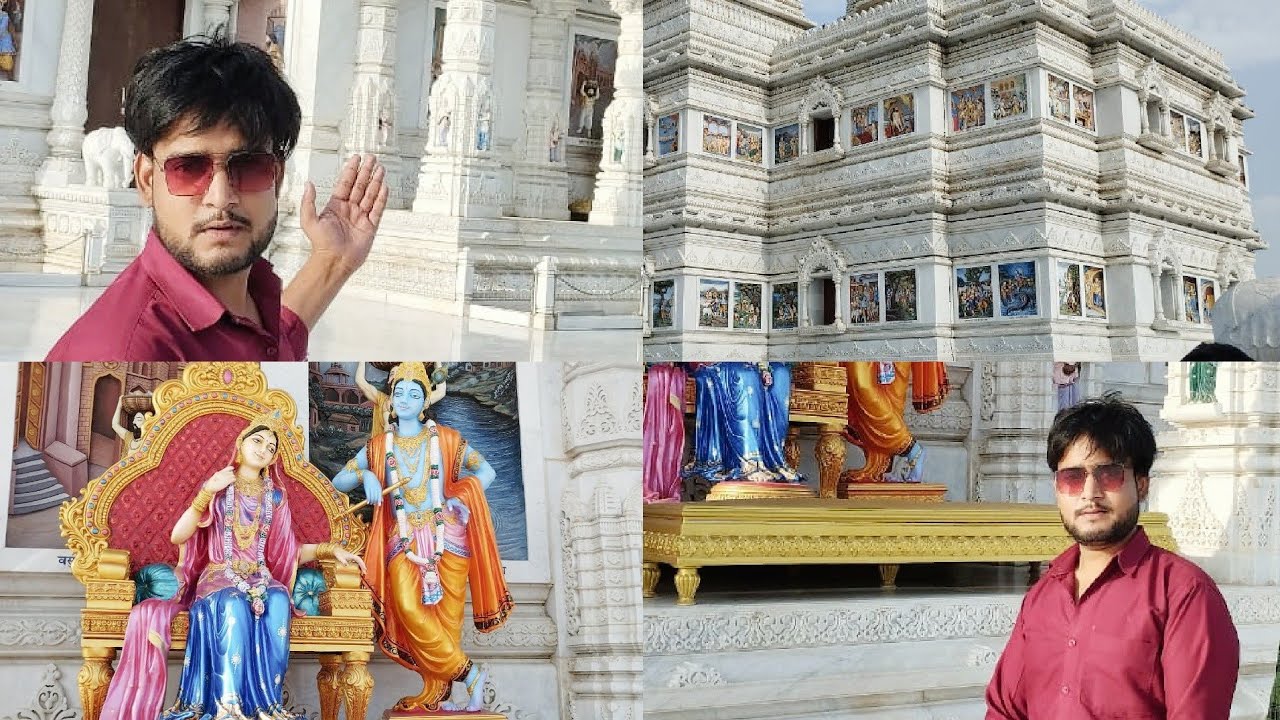 Prem mandir ke darshan 🙇#premmandir - YouTube