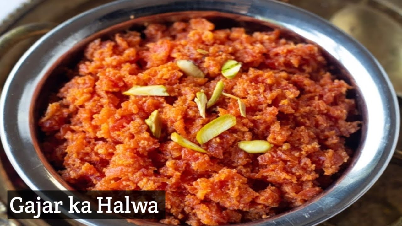 Hyderabadi ka Gajar Halwa Recipe Most Popular Indian Dessert | Gajar ...
