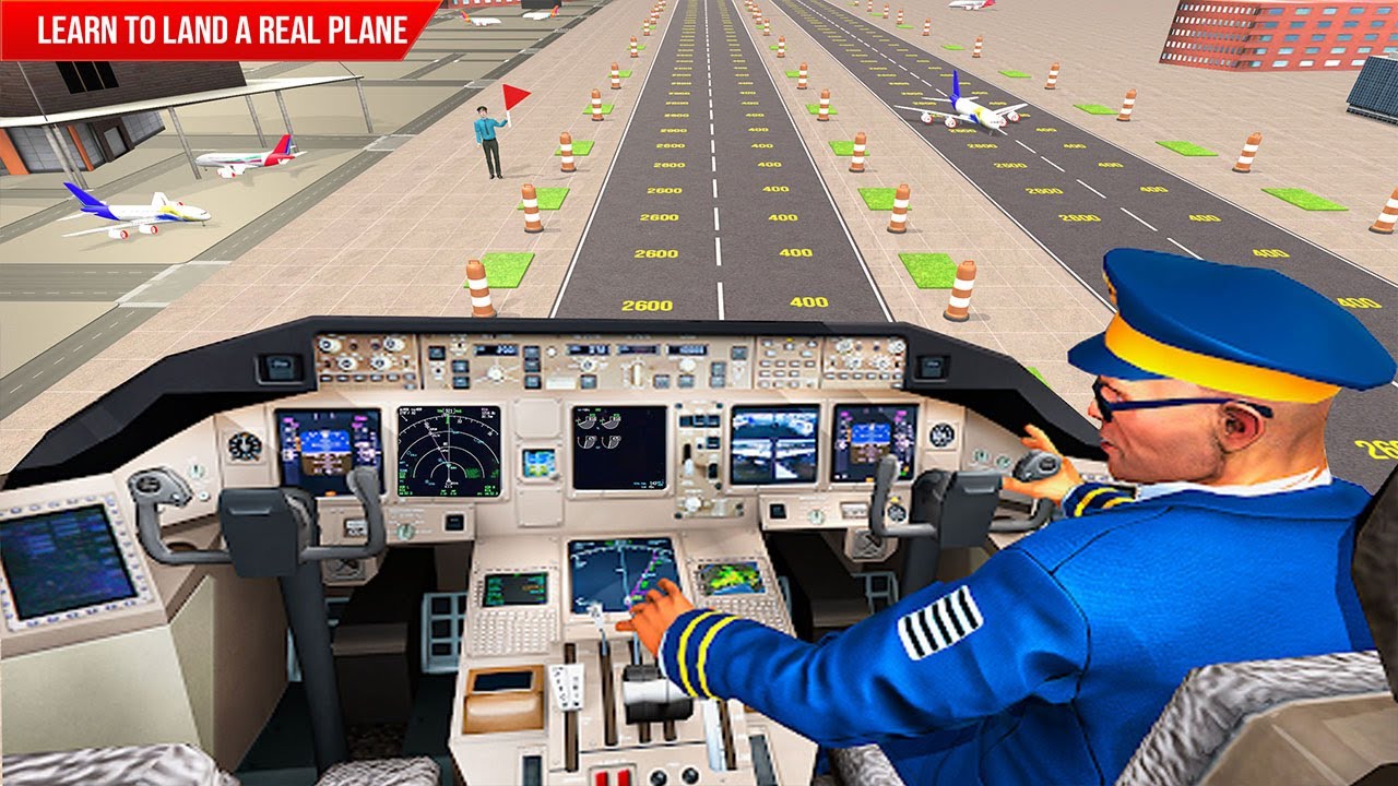 Pilot City Plane Flight Game Play # 1 By AZ Studio - YouTube