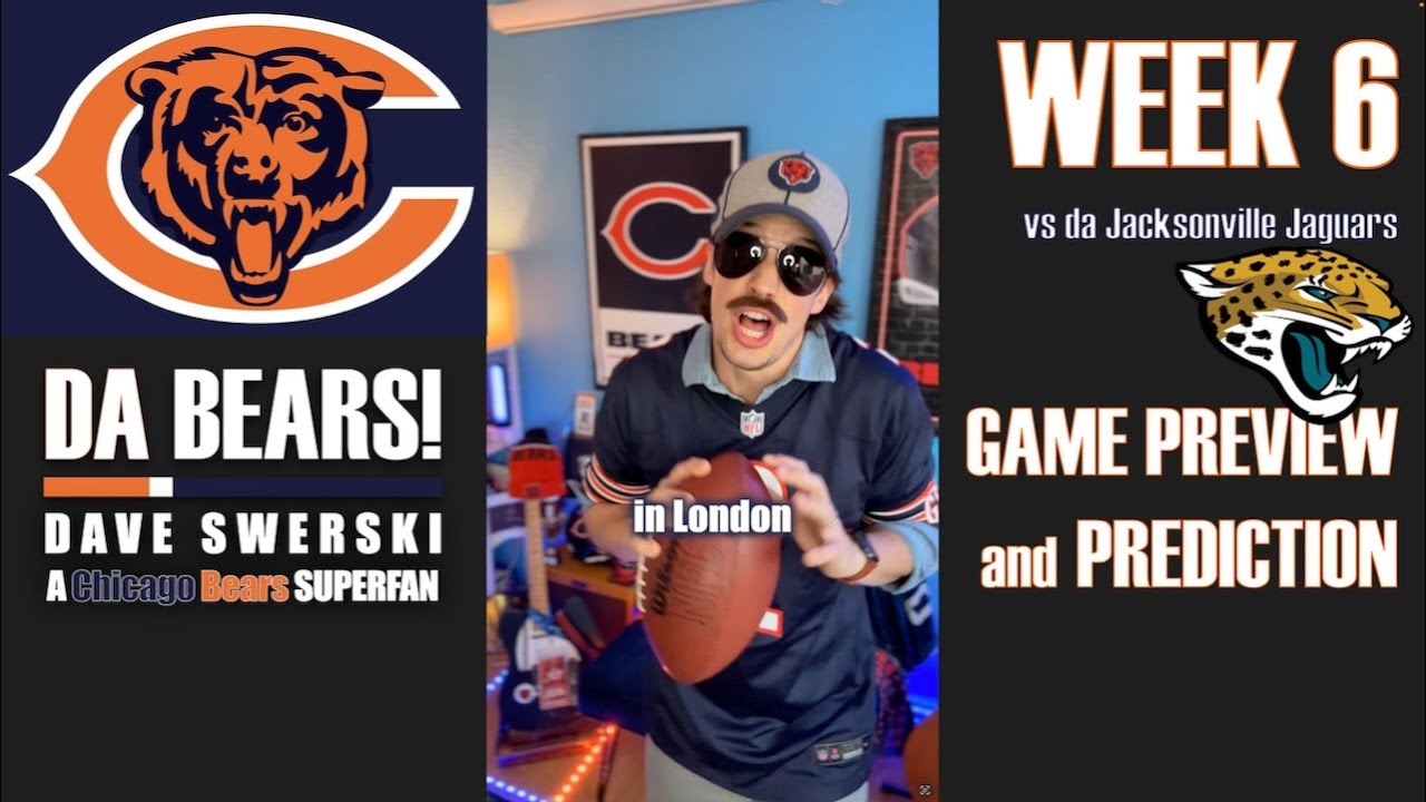 DA BEARS in London 🕺🏻 a Chicago Bears SUPERFAN Parody Song AND Game ...