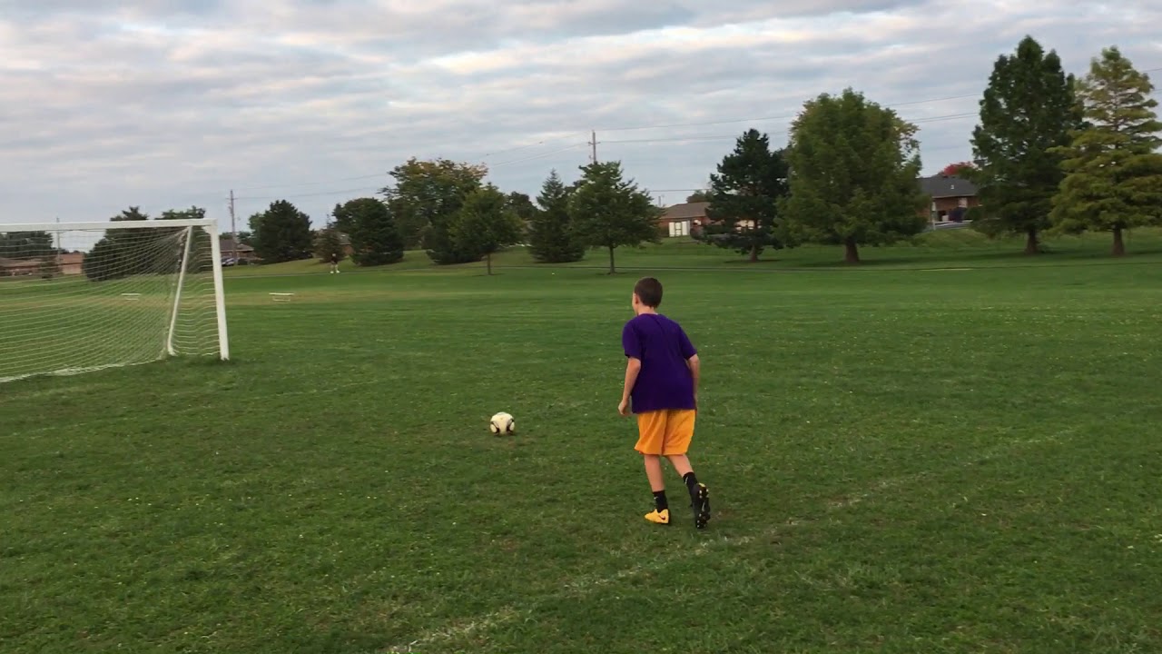 Crossbar shot - YouTube