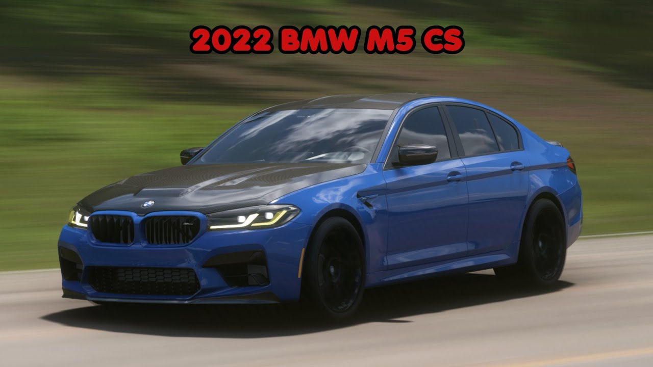 RACING THE 2022 BMW M5 CS | FORZA HORIZON 5 | EP13 - YouTube