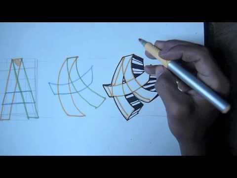 STEP BY STEP HOW TO DRAW GRAFFITI (TUTORIAL) 2 of 3 - YouTube
