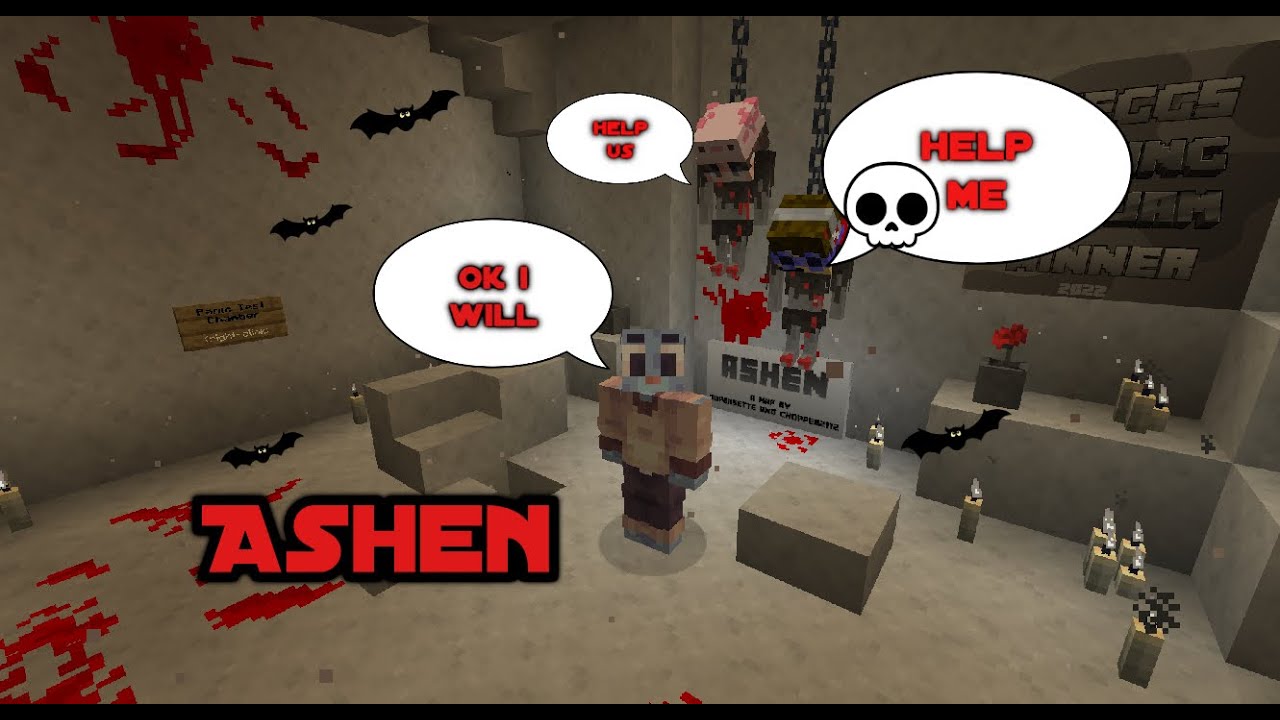 Ashen Minecraft map - YouTube