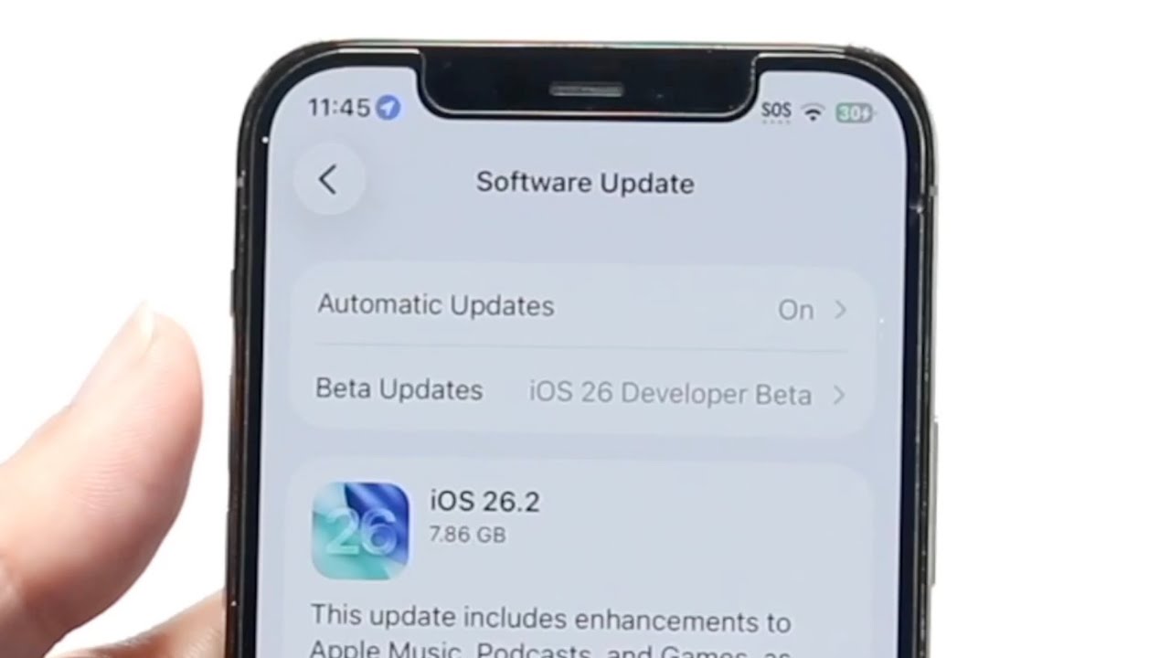 iOS 26.2: BIG PROBLEM! - YouTube