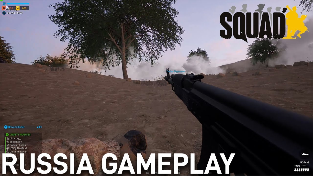 Squad Gameplay - Russia Gameplay - YouTube