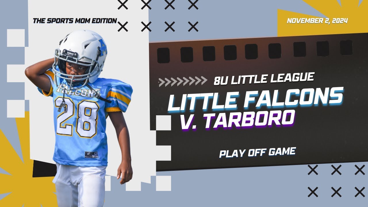 2024 8U League | 🏆GOLD BRACKET PLAYOFFS🏆 | Little Falcons v. Tarboro ...