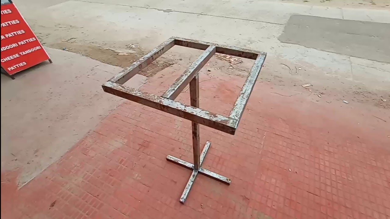 fast food table for shop - YouTube