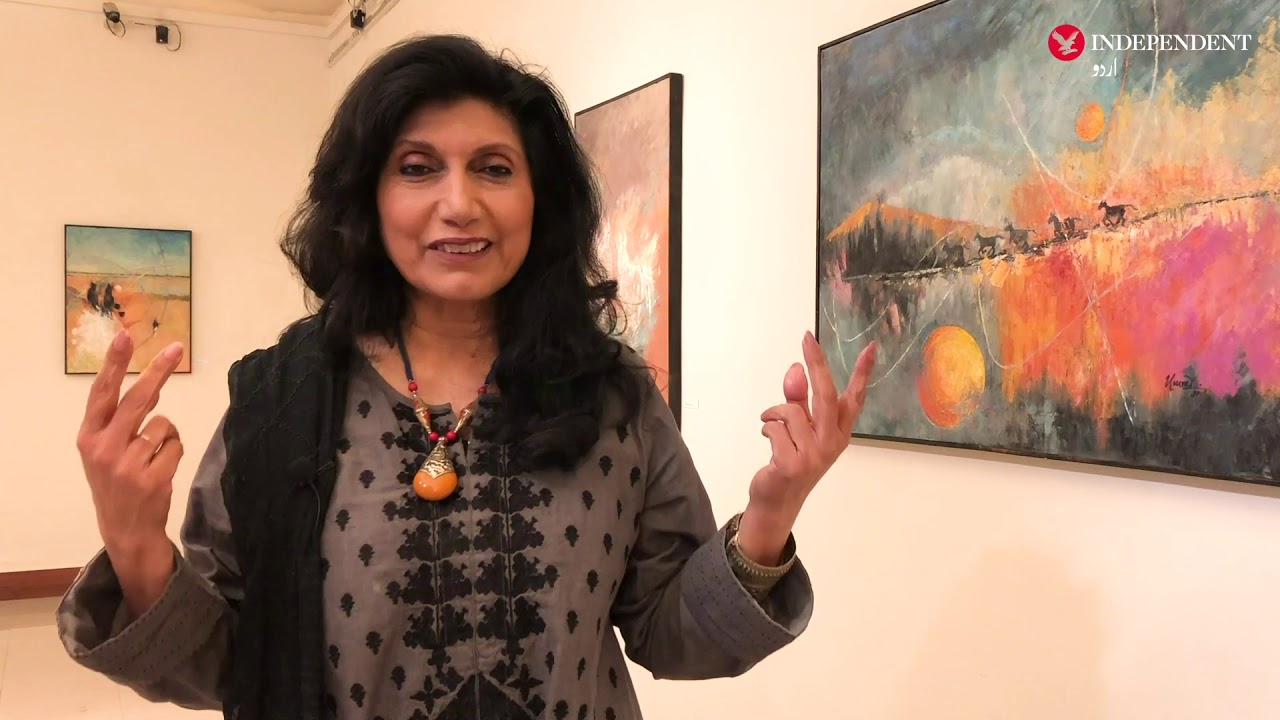 Fouzia Saeed, PNCA's new director general, talks to Independent Urdu ...