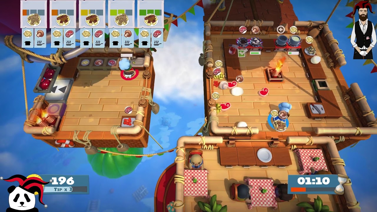 Just Like Grandma Domino Used to Make -- Panda Plays: Overcooked 2 ...