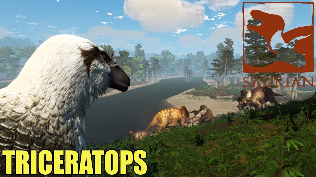 Saurian - LA CAZA ETERNA DEL TRICERATOPS - SAURIAN GAMEPLAY ESPAÑOL #11 ...