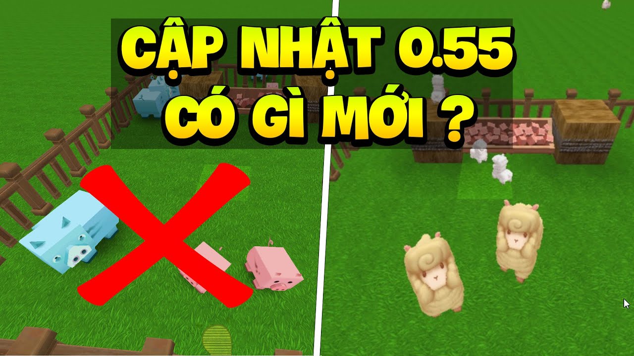 MINI WORLD: NHỮNG THAY ĐỔI CẬP NHẬT PHIÊN BẢN 0.55.0 CỦA GAME - YouTube
