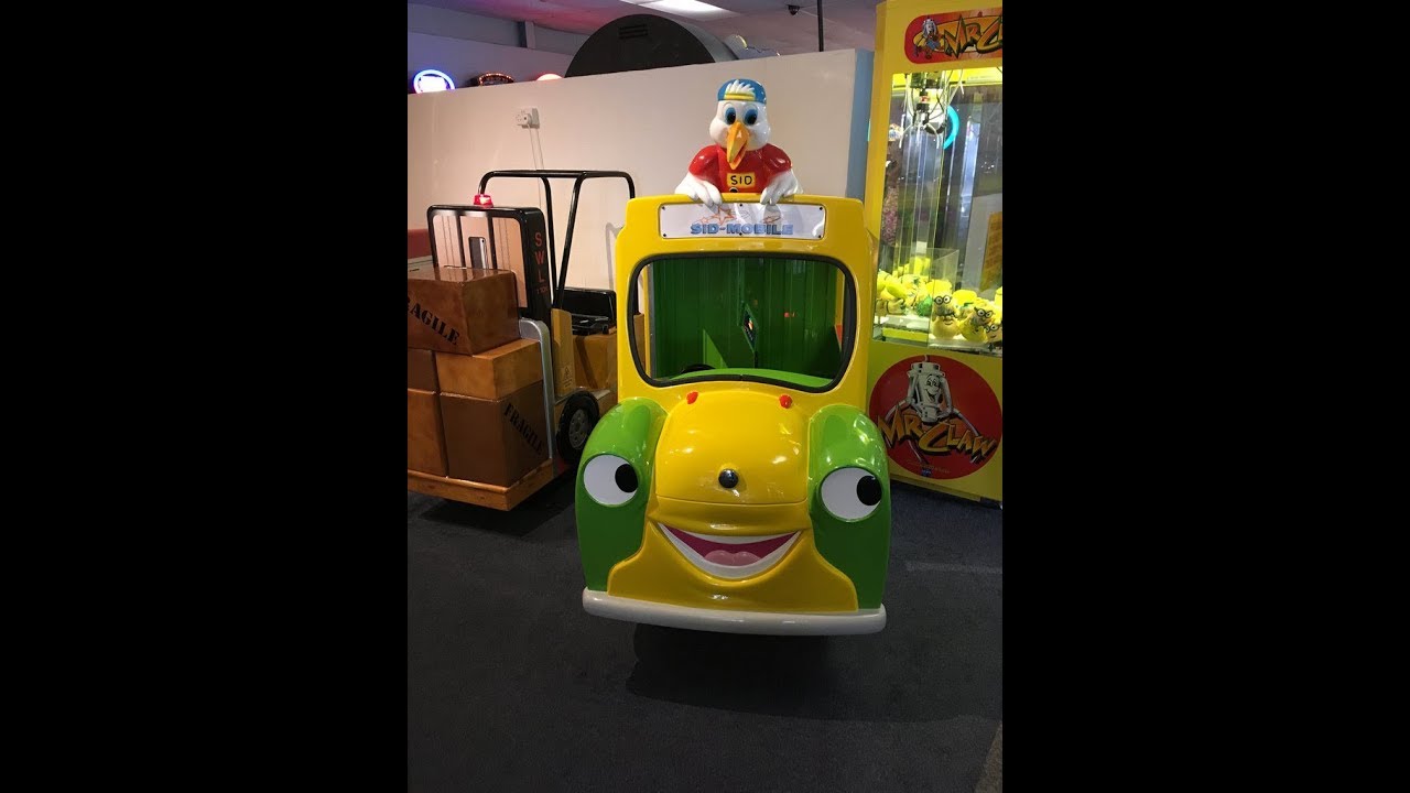 sidmobile kiddie ride (modded hanks hot dog van) - YouTube