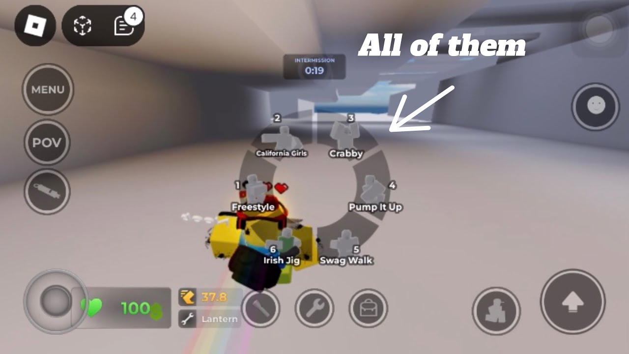 SLOW EMOTE DASH WITH 6 SLOTS(worked on normal round) - YouTube