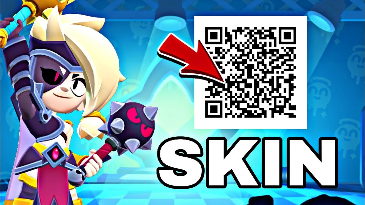 1 QR CODE DE SKIN DA LUMI GRATIS NO BRAWL STARS - YouTube