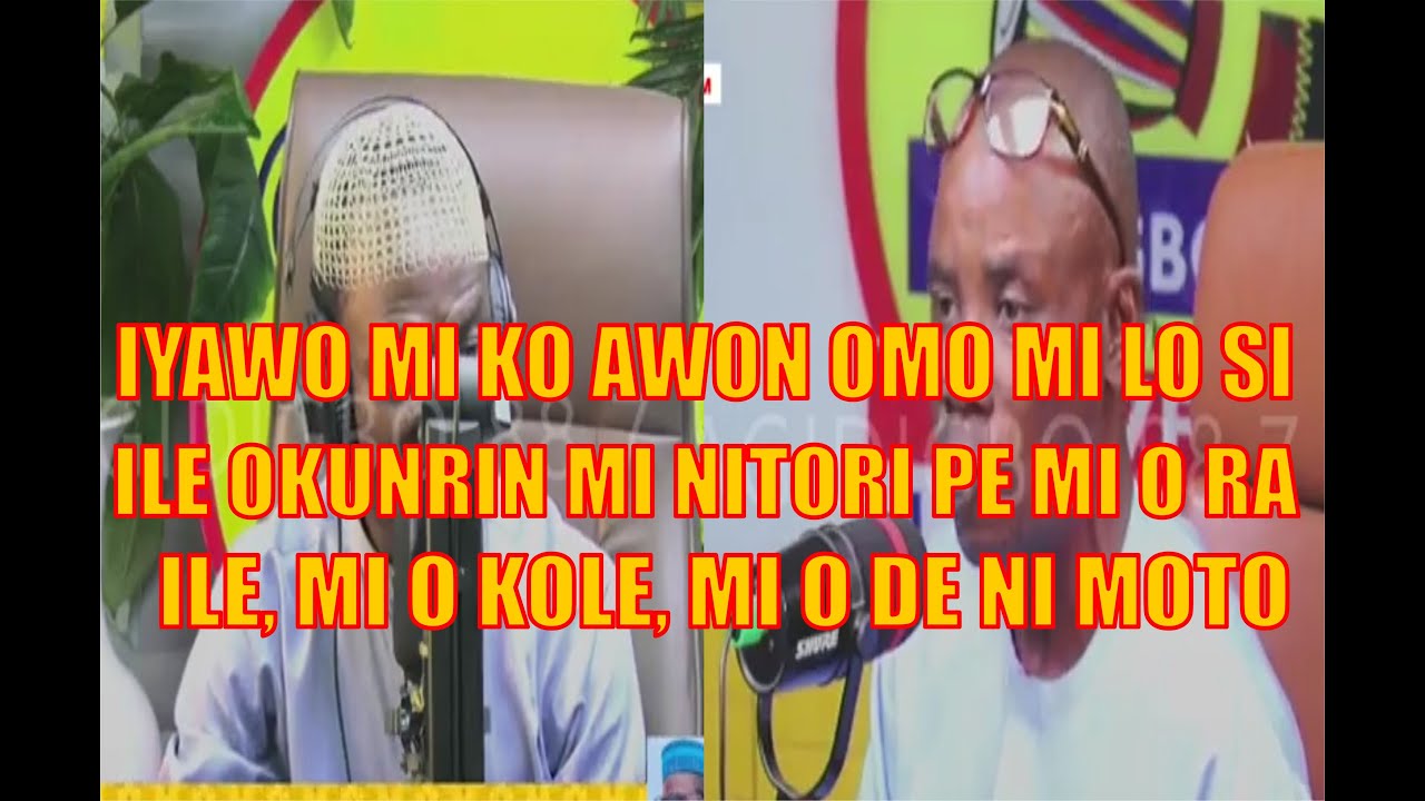KOKORO ALATE | IYAWO MI KO AWON OMO MI LO SI ILE OKUNRIN MI NITORI PE ...